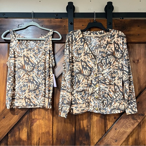 Joyspun | Tops | Nwt Joyspun Size M Ultrasoft Monarch Butterfly Twinset ...